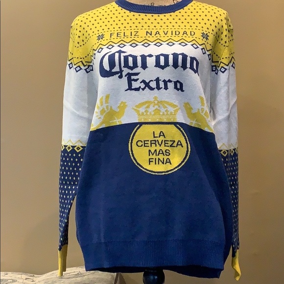 Corona | Sweaters | New Corona Extra Beer Ugly Christmas Sweaterlargela ...